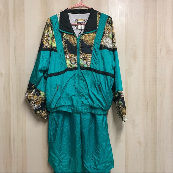 Vintage | Pants & Jumpsuits | Vintage 9s Tracksuit Size Medium | Poshmark